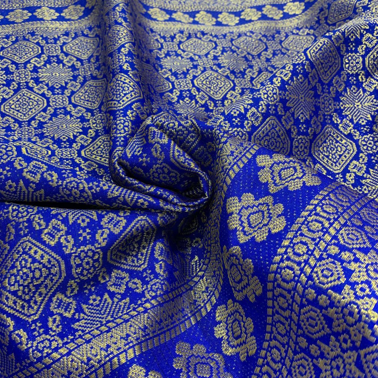 SONGKET Sulam Benang Emas 45" (FAB_SGK_01)