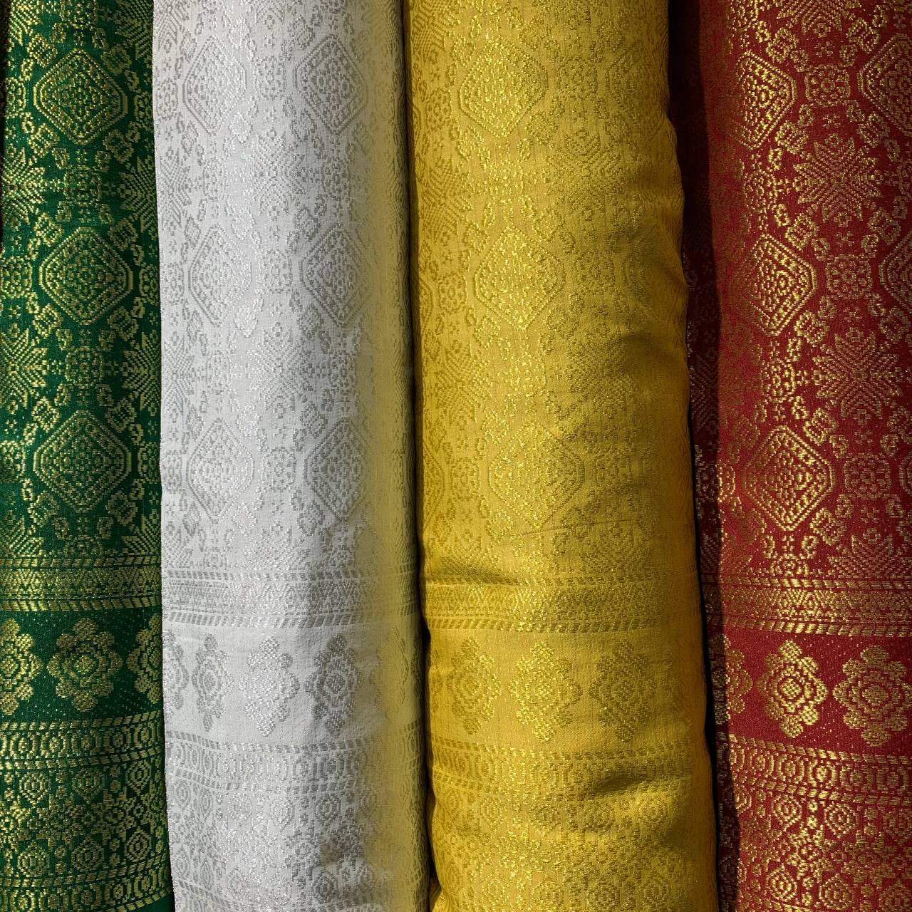 SONGKET Sulam Benang Emas 45" (FAB_SGK_01)